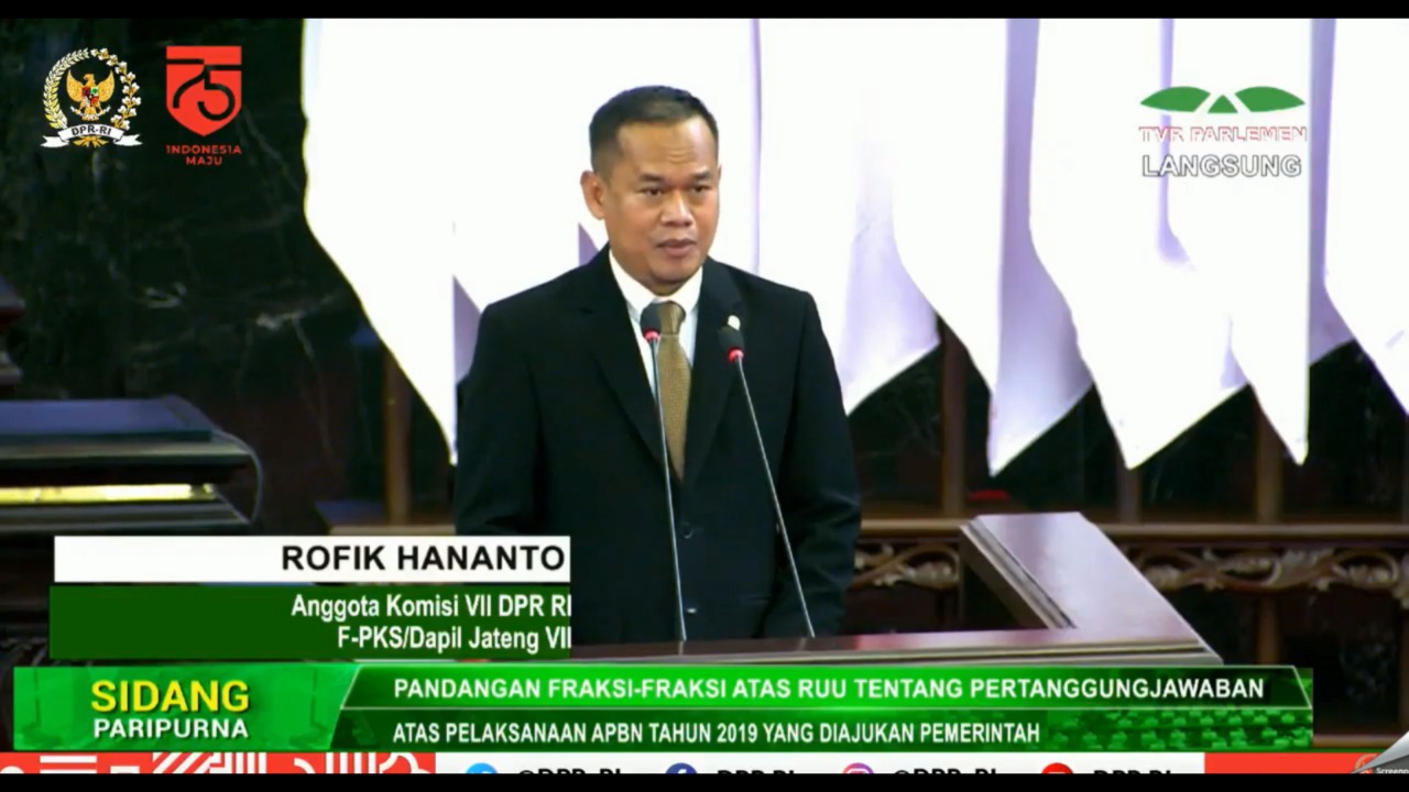 Pelaksanaan APBN Tahun 2019 Mengecewakan, PKS Berikan Catatan Kritis ... Pelaksanaan APBN Tahun 2019 Mengecewakan, PKS Berikan Catatan Kritis ...